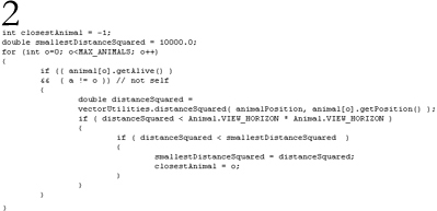 Figure 4. Evolution of block visualization, starting with the K&R style ...
